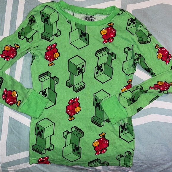 Minecraft | Pajamas | Mojang Minecraft Earth Pjs Set Boys | Poshmark